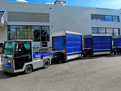 Industry Train load train in mechanical engineering - Neumaier Industry