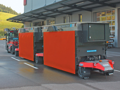 Automated load train: Factory Train FT600 and FT900 - Neumaier Industry